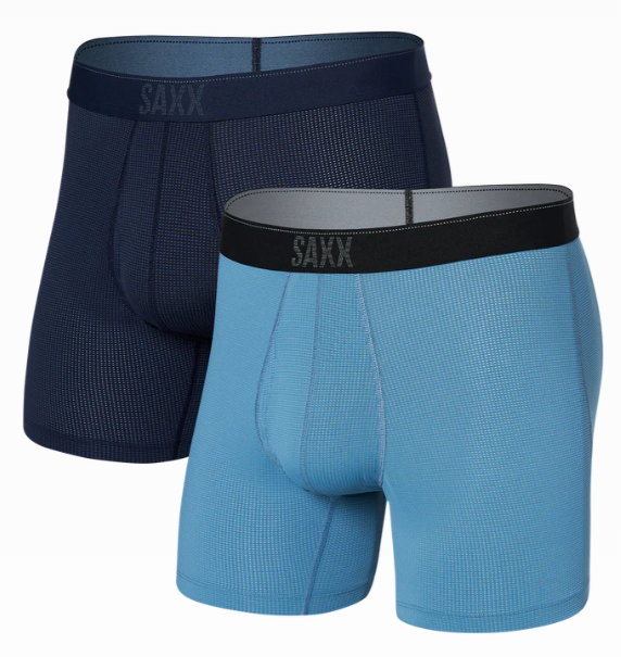 Saxx QUEST 2-PACK QUICK DRY MESH Boxer Brief-SXPP2Q – The Halifax Bra Store