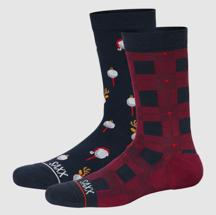 Saxx Whole Package 2- Pack Crew Socks – The Halifax Bra Store